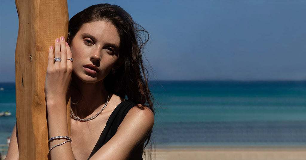 Gemstone & Diamond Earrings Forged With The Essence Of Cyprus – Politia ...